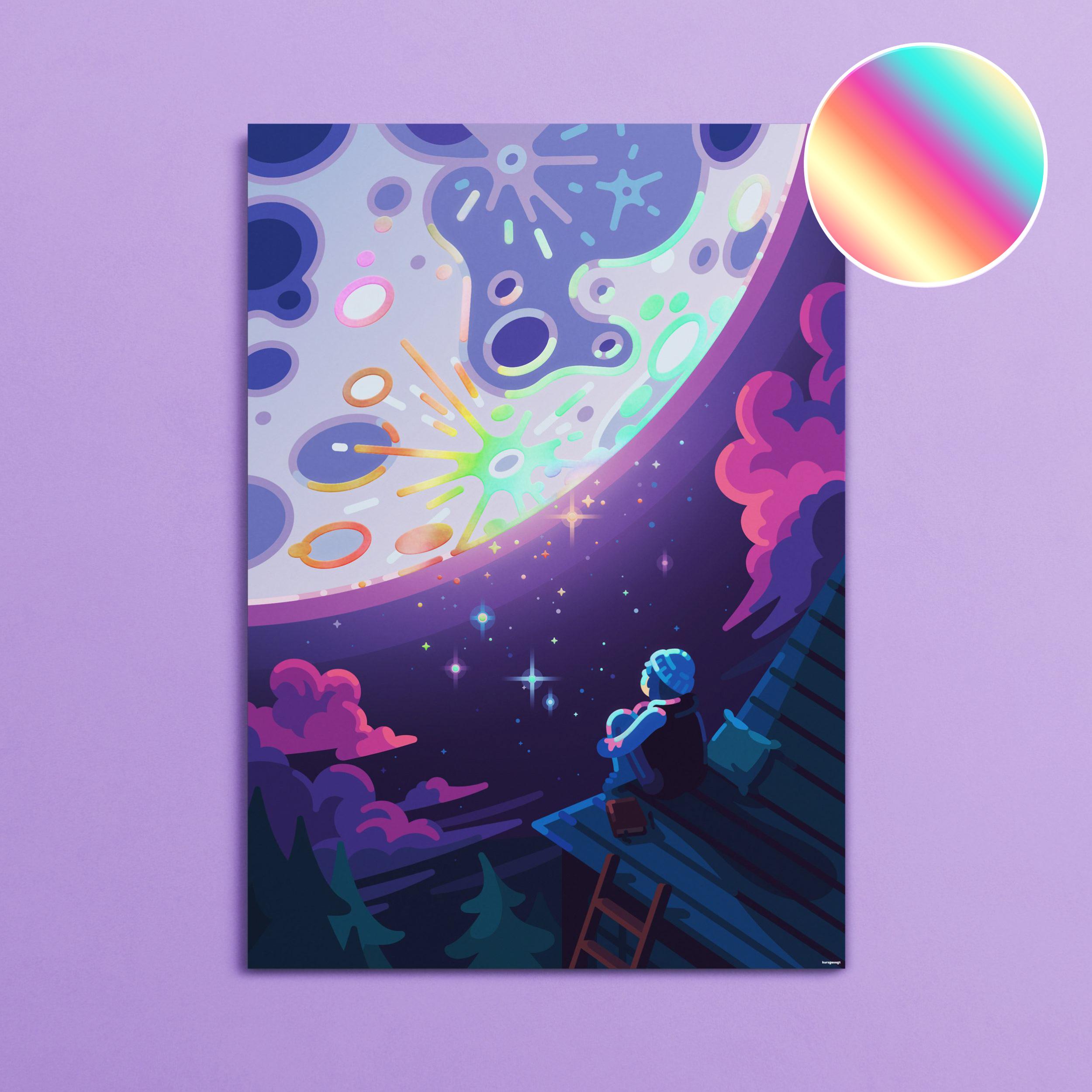 Space & Astronomy Posters – Elaborately Illustrated, Printed with Shiny ...
