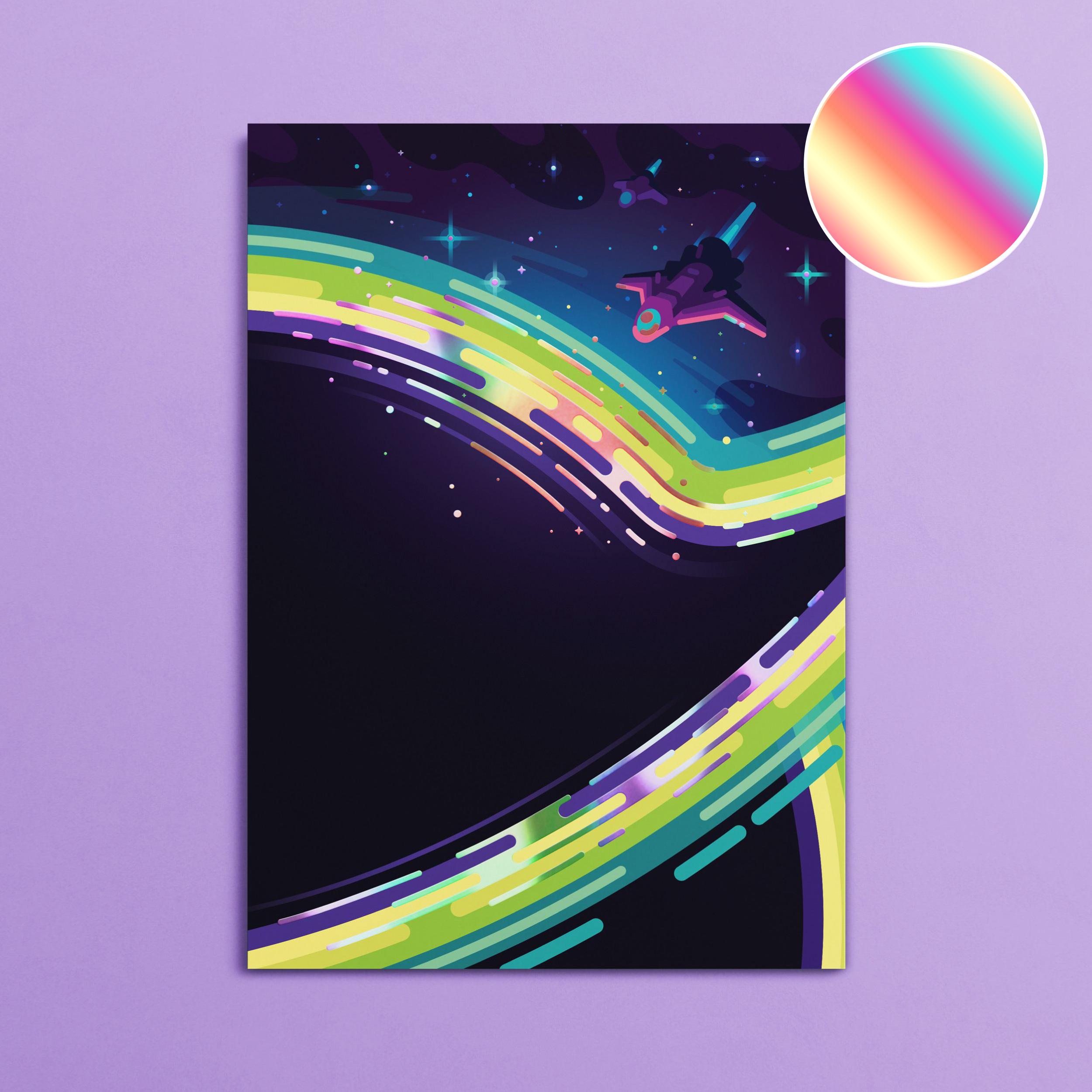 Space & Astronomy Posters – Elaborately Illustrated, Printed with Shiny ...
