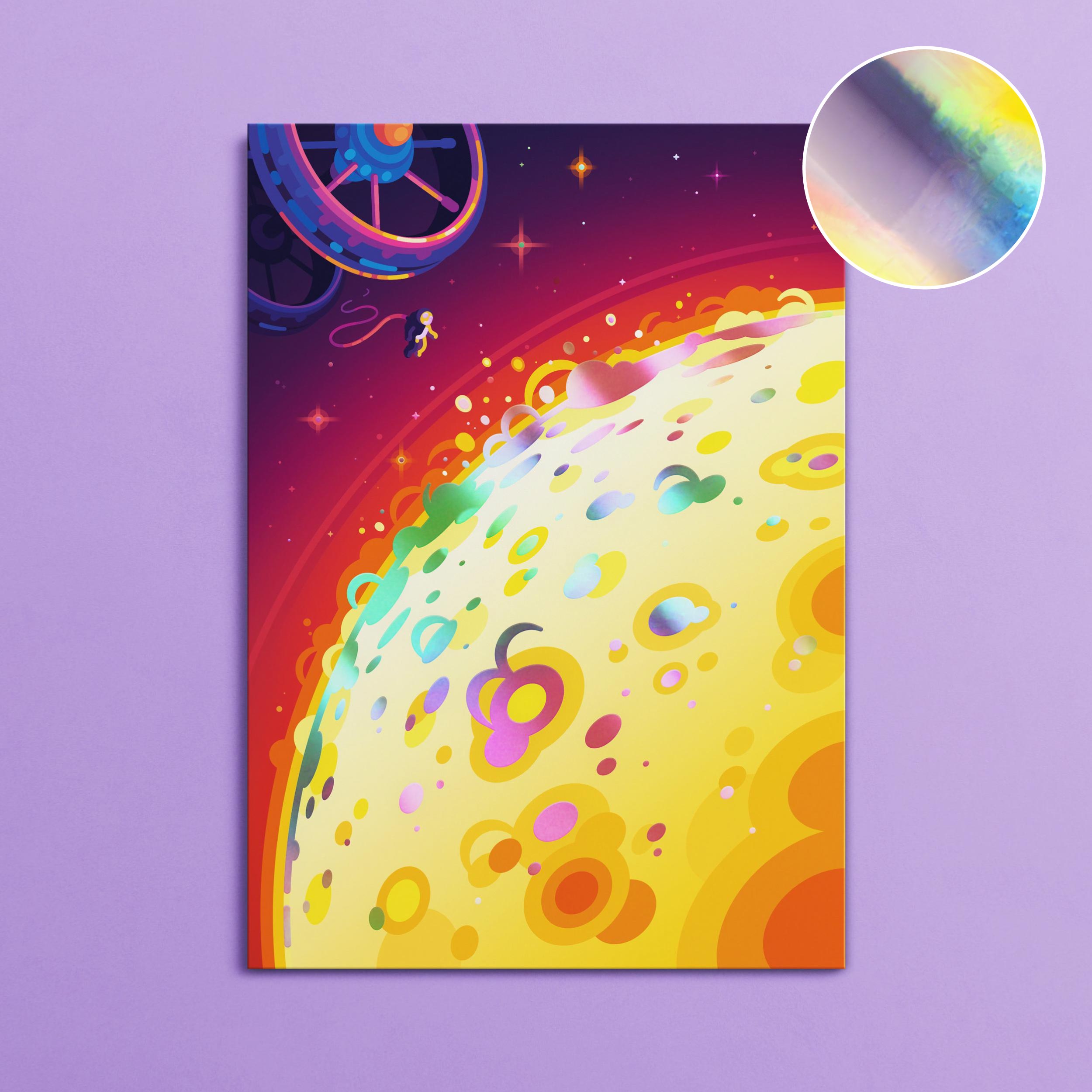 Space & Astronomy Posters – Elaborately Illustrated, Printed with Shiny ...