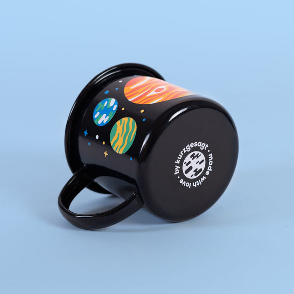 Solar System Enamel Mug – the kurzgesagt shop