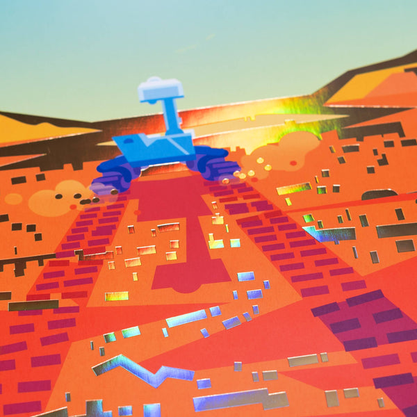 Cosmic Milestones: Mars Exploration Poster – the kurzgesagt shop
