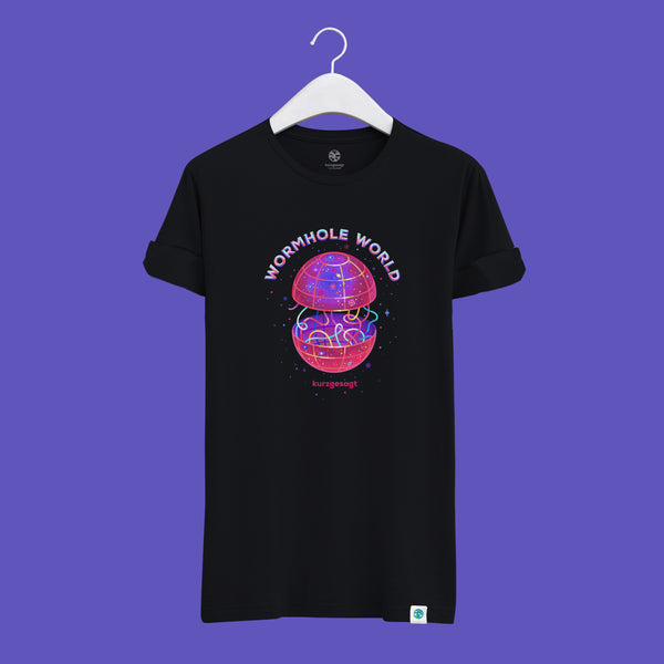 80s Wormhole T-Shirt – Stylish Science – the kurzgesagt shop