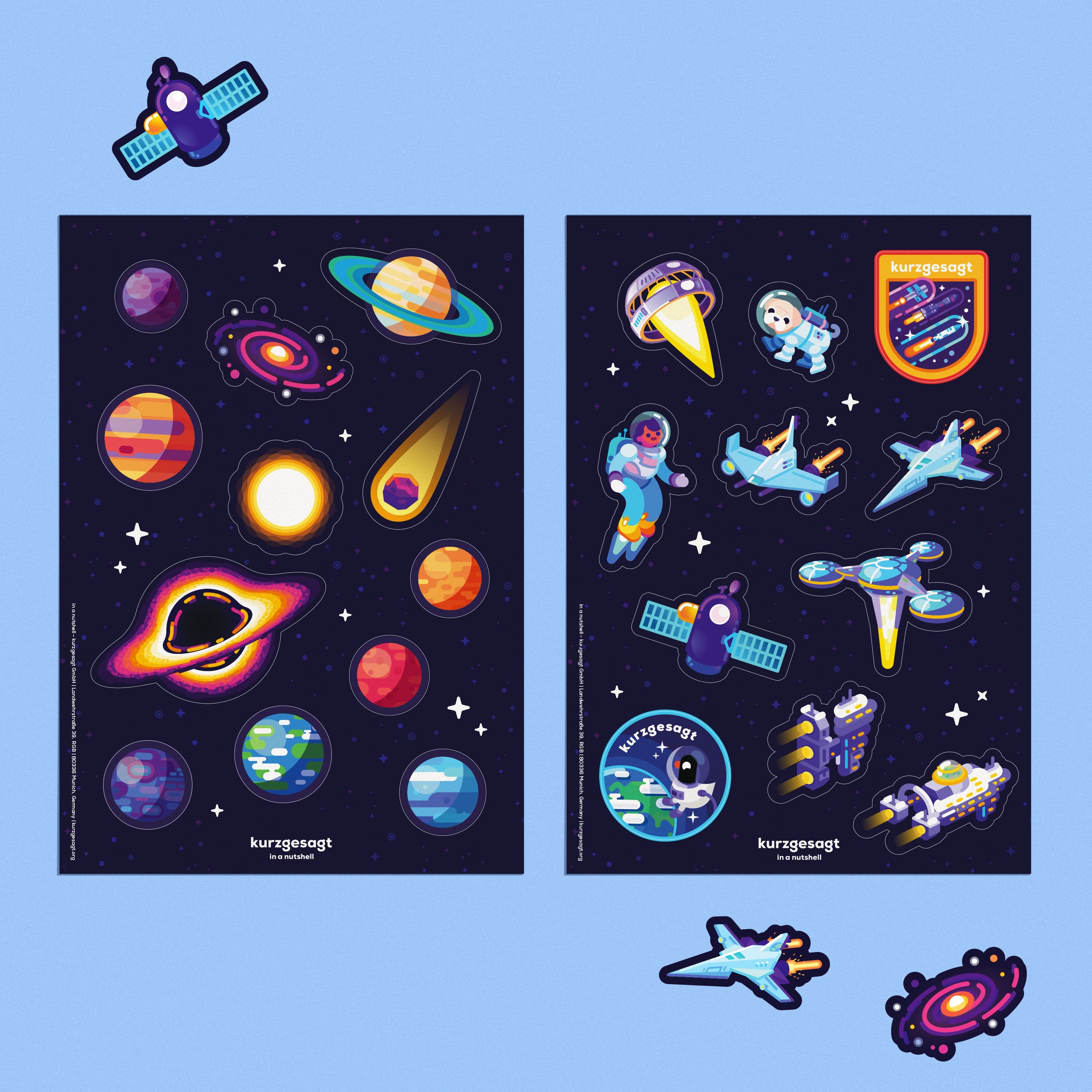 The Space Collection – the kurzgesagt shop