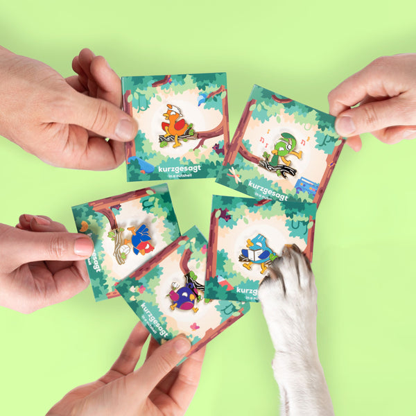 Chill Birb Enamel Pin – the kurzgesagt shop